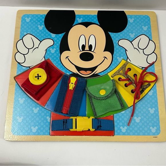 Melissa & Doug | Toys | Melissa Doug Disney Mickey Mouse Wooden Basic ...